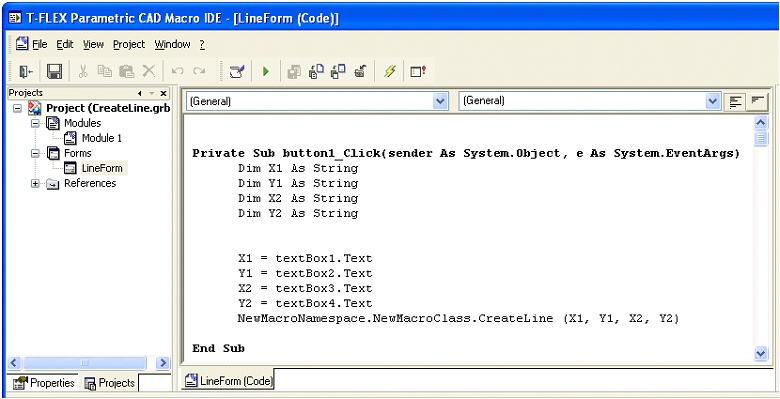 Macros > Creating Macros with Screen Forms